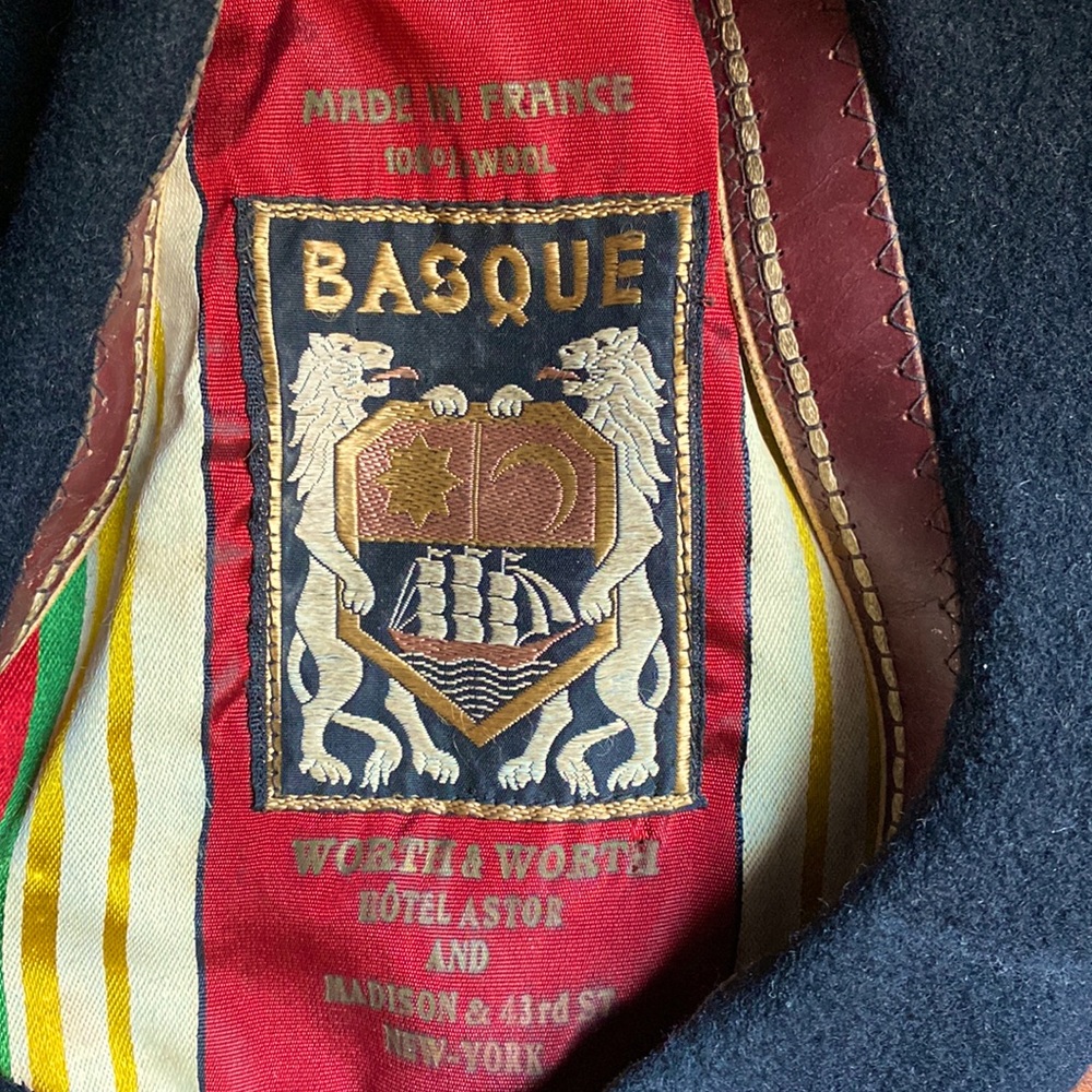 Very Rare Vintage Basque French Beret - Gem